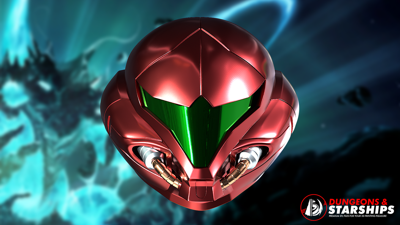 Samus Aran's Helmet - Metroid Dread – Dungeons & Starships