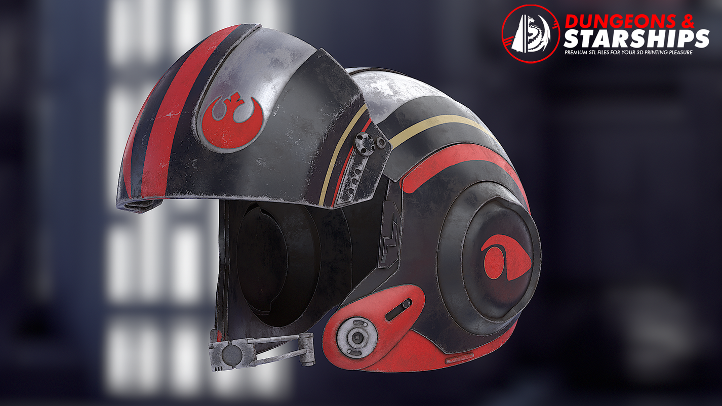 Poe Dameron's Resistance Pilot Helmet - Star Wars – Dungeons & Starships
