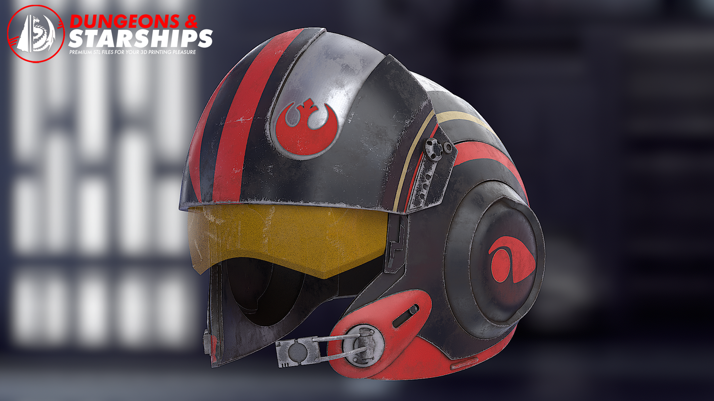 Poe Dameron's Resistance Pilot Helmet - Star Wars – Dungeons & Starships