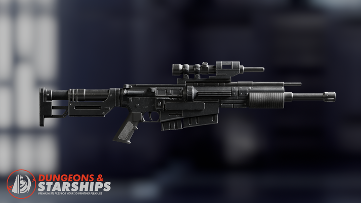 A280 CFE Blaster Rifle - Star Wars: Rogue One – Dungeons & Starships